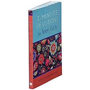 3-Minute Devotions for Teen Girls: 180 Encouraging Readings