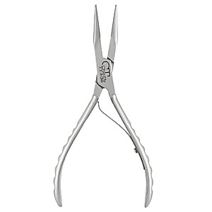Fish Bone Pliers/Tweezers Stainless Steel Washable (Silver)