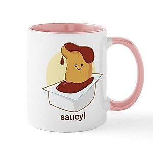 CafePress Saucy! Mug Ceramic Coffee Mug, Tea Cup 11 oz