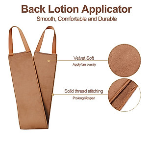 Back Lotion Applicators, Apply Lotion To Back Easily, Back Buddy Lotion Applicator For Back Self Applicator, Work With Self Tanning Mitt, MOSSOM