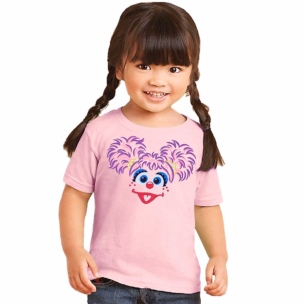 Animation Shops Abby Cadabby Toddler T-Shirt (4T) Pink