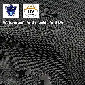 Griddle Cover Water Proof 22 Inch Table Top Griddle Cover for Blackstone, Black