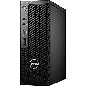Dell Precision 3000 3240 Workstation - Intel Core i5 Hexa-core (6 Core) i5-10500 10th Gen 3.10 GHz - 8 GB DDR4 SDRAM RAM - 256 GB SSD - Ultra Small