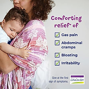 Boiron ColicComfort Single-Use Drops for Relief from Colic Symptoms of Gas Pain, Bloating, and Cramps - Sterile and Non-Drowsy Liquid Doses - 30 Count (Pack of 1)