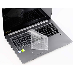 CaseBuy Ultra Thin Keyboard Cover Skin for Acer Aspire 5 Slim Laptop 15.6" A515-45 A515-56 A515-46 A515-43 A515-54 A515-54G A515-55 A515-55T/55G, Acer Aspire 3 A315-54/55/56/57/58 Keyboard Cover, TPU
