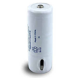 2 Pack Banshee Replacement for Welch Allyn 72200 Battery Fits Otoscope Handle 71000 71010 71015 71020 71050 71051 71054 71055 71670