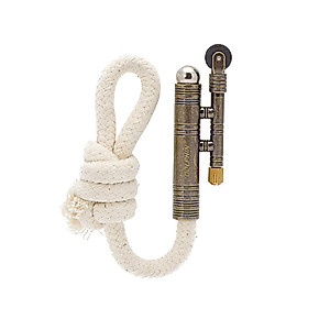 Vintage Lighter Retro Trench Rattlesnake Rope Velvet Metal Lighter Fire Starter Camping Outdoors,No need for Kerosene/gas,#3