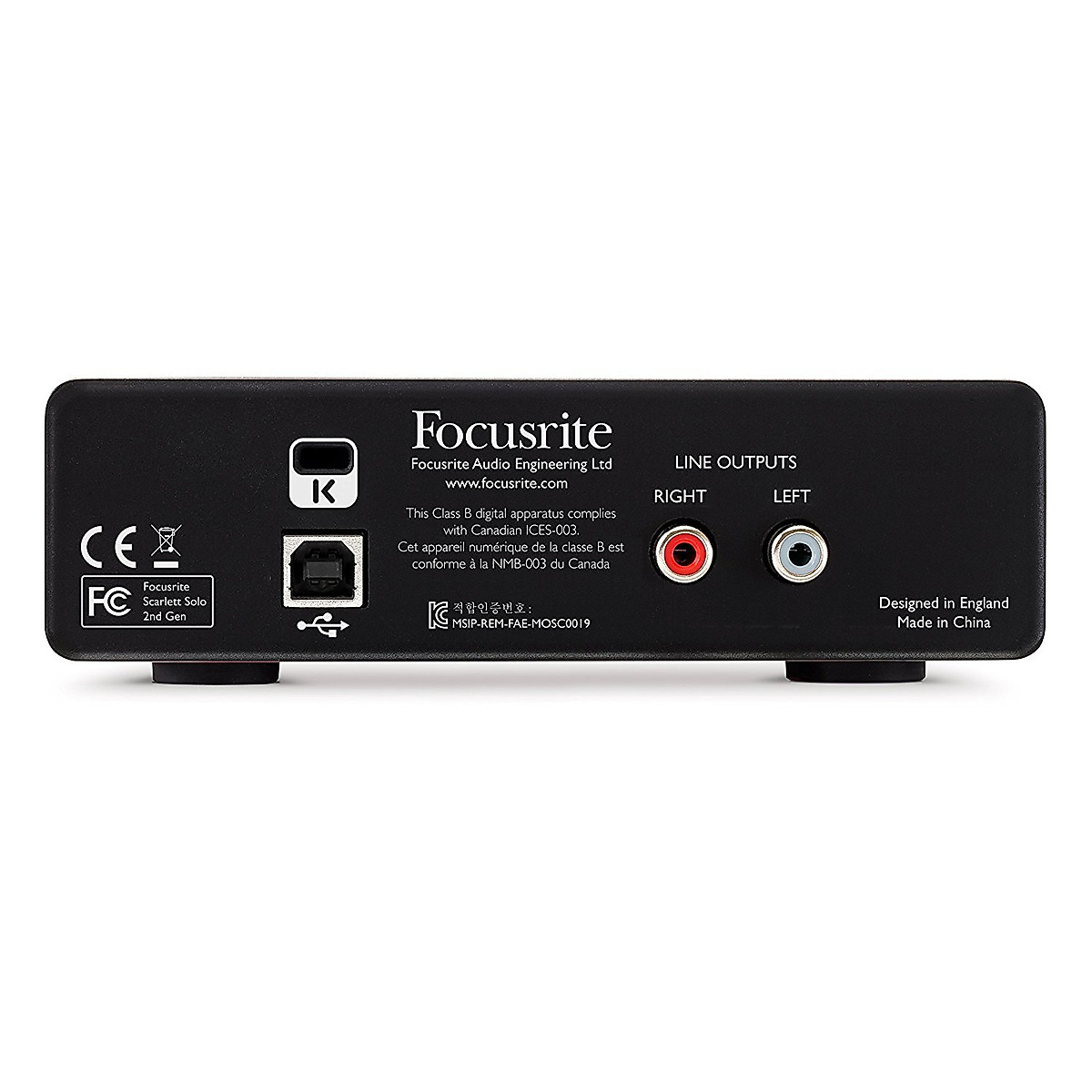 Focusrite Scarlett Solo 2x2 USB Audio Interface Full Studio Bundle with Creative Music Production Software Kit and Eris 4.5 Pair Studio Monitors and 1/4” Instrument Cables