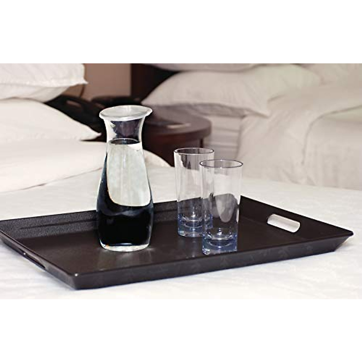 Carlisle FoodService Products 7090007 Cascata Carafe Juice Jar Beverage Decanter Only, Plastic, .25 L, Clear, 1 Count (Pack of 1)