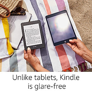 Certified Refurbished Kindle Paperwhite – (previous generation - 2018 release) Waterproof with 2x the Storage, 32 GB, Wi-Fi + Free Cellular Connectivity