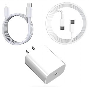 Wall Fast Charger 20W USB C Power Delivery Wall Charger Plug with Type C to Cable Quick Charging Data Sync Cord for iPhone14 13 12 11 Pro Max Mini Xr X Pad