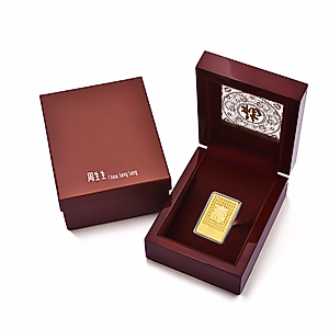 CHOW SANG SANG Chinese Birthday Gifting 999.9 24K Gold Price-by-Weight 50g 壽 Gold Ingot 88391D