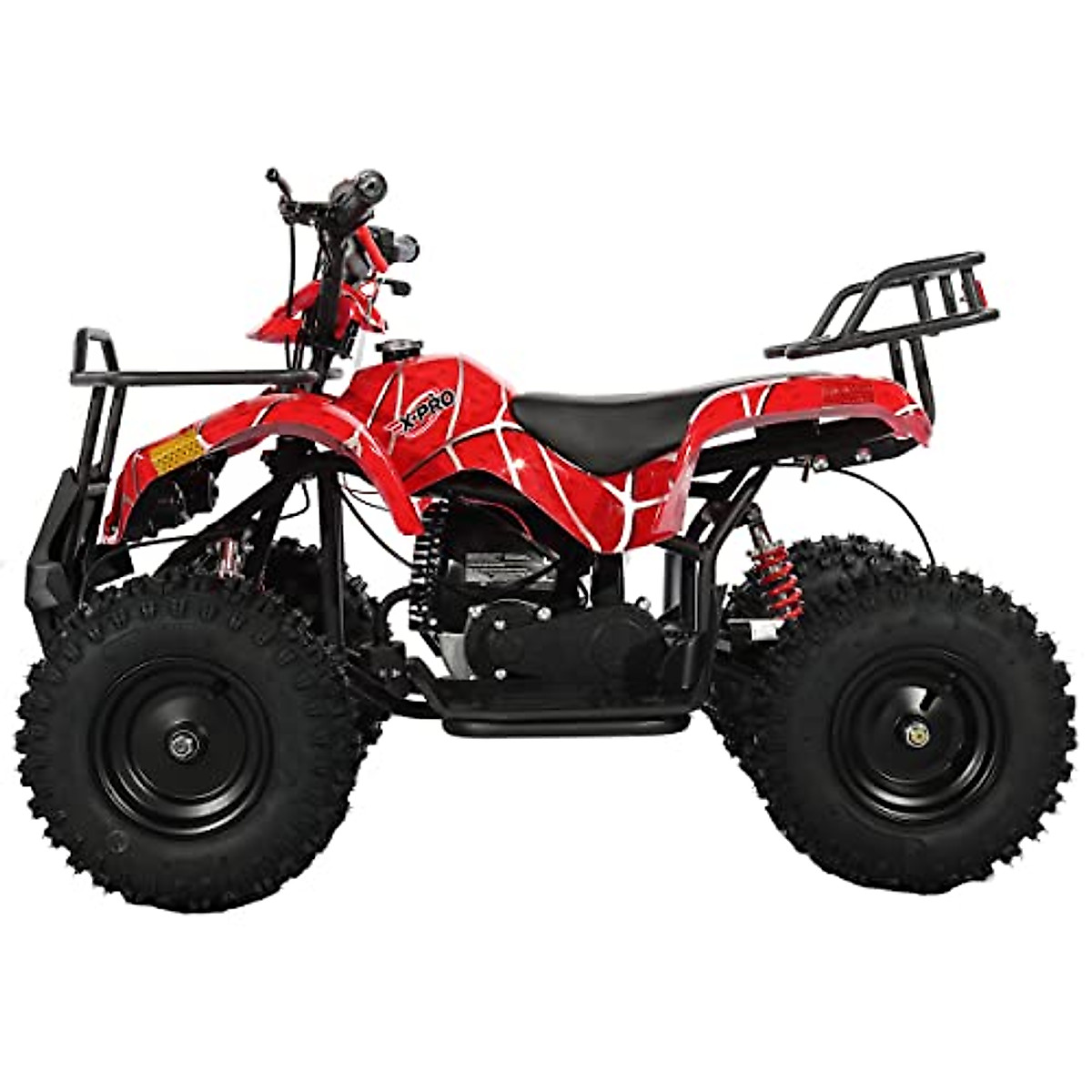 X-PRO Eagle 40cc ATV 4 Wheelers 40cc ATV Quads Quad with 6” Tires (Spider Red)