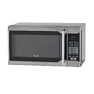 Avanti MO7103SST Counter Top Microwave Oven 0.7 Cu. Ft. Black/Stainless Steel