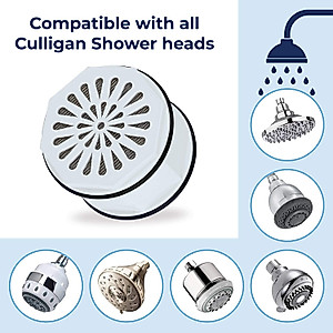 Pureline WHR-140 Replacement for Culligan WHR-140 Shower Head Water Filter - Reduces Bad Taste & Odor
