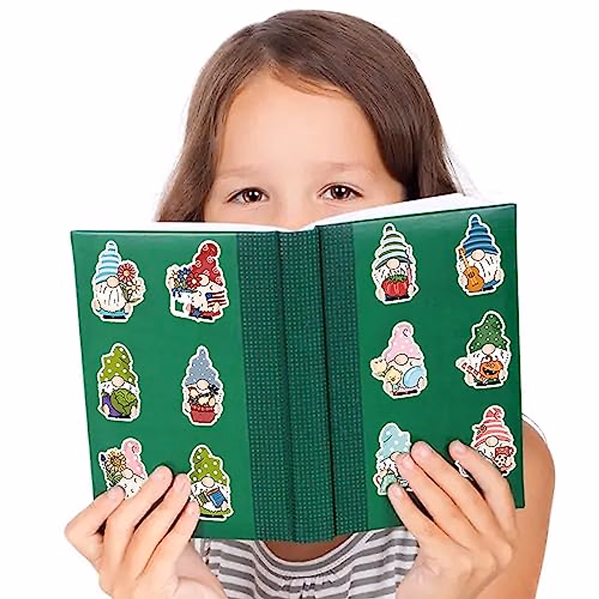 100pcs Gnome Stickers Vinyl Waterproof Stickers for Laptop, Water Bottle, Skateboard, Gnome Party Favors Gnome Decals Gifts, Scrapbooking, Guitar - Fun for Kids, Teens, Adults