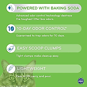 Cat's Pride Fresh Scent Pure & Fresh Multi-Cat Clumping Litter, 10-Pound Jug, Pack of 3 (C47510-C40)
