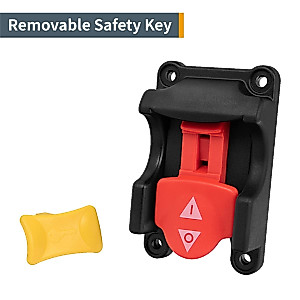 POWERTEC 71649 Table Saw Switch Replacement, Compatible with Ryobi & Craftsman, Dual Voltage 120V/230V Safety Locking Switch for Band Saw, Drill Press, Router Table, Dust Collectors