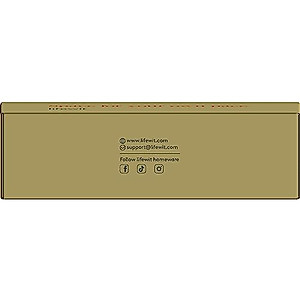 Lifewit Slim Storage Cart, Laundry Room Organization, Wide 6.3'', 4 Tier Shelf Organizer Rack Unit with Wheels for Bathroom Kitchen Small Dorm Narrow Space, White