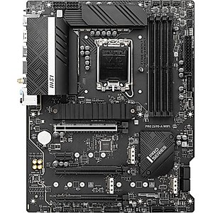 MSI PRO Z690-A WiFi ProSeries Motherboard (12th/13th/14th Gen Intel Core, LGA 1700 Socket, DDR5, PCIe 5, 2.5G LAN, M.2 Slots, Wi-Fi 6E, Bluetooth 5.3, ATX)