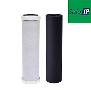 Envig Solo Clear 4C Under Sink Water Filter, Direct Connect, Premium Catalytic Carbon for Chloramine & Hydrogen Sulfide Reduction, Standard Filter Housing