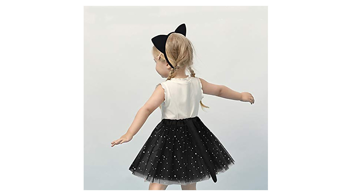 Delightful Black Cat Costume Set for Kids