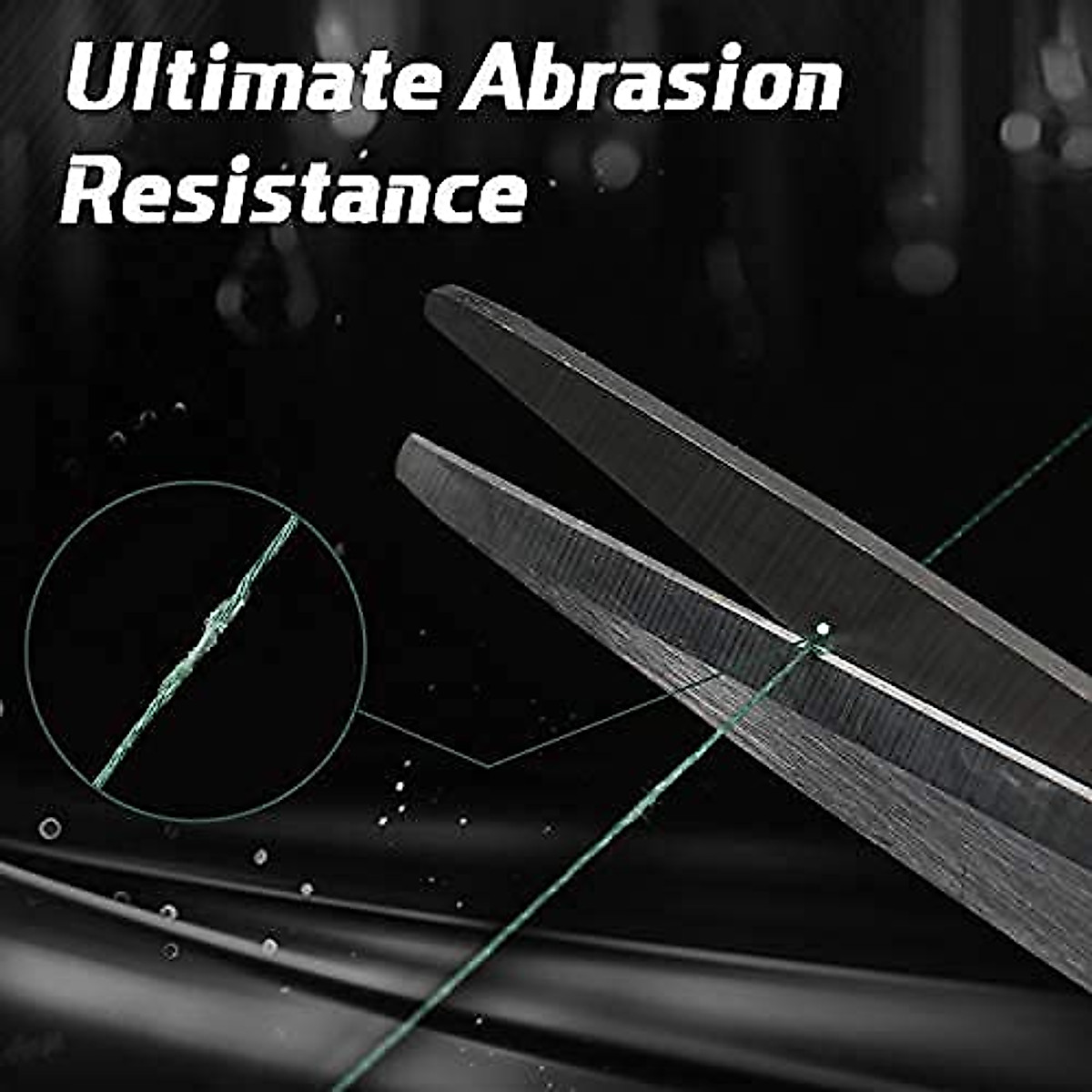 RUNCL PowerBraid Braided Fishing Line, Ultra Durable Braided Line 4 Strands - Seamless Weaving Tech, Enhanced Coating Tech, Zero Stretch, High Sensitivity (Moss Green, 300Yds, 30LB(13.6kgs))