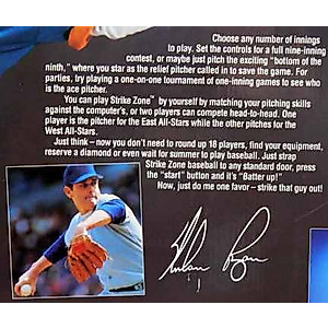 Nolan Ryan's - "Strike Zone Baseball" Electro Arcade game