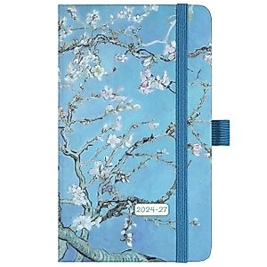 2024-2027 Monthly Pocket Planner/Calendar - Jul 2024 - Jun 2027(36 Months), 3 Year Monthly Planner 2024-2027, 6.3" x 3.8", with 61 Notes Pages, Inner Pocket, 2 Bookmarks, Pen Holder & Elastic Closure