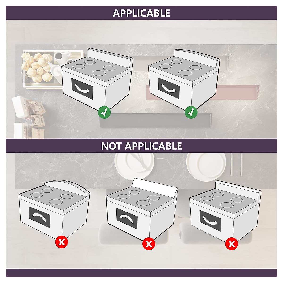 STUTOV Stove Top Shelf for Stove Top, 30" Length, Spice Rack Organizer Over the Stove, Spice/Condiments/Seasoning Shelf for Kitchen Organization (Non Magnetic Stainless Steel)
