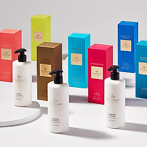 Glasshouse Fragrances Diving Into Cyprus Body Lotion, Rich in Shea Butter, Aloe & Apricot Oil, Moisturizing & Perfume Scented, Sea Salt & Saffron, 13.53 Fl Oz (400mL)