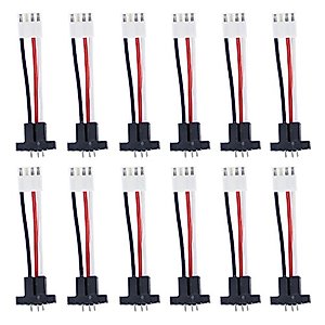 First Alert BRK ADK-12 Smoke Alarm Adapter Plug for Kidde Hardwire Smoke Alarms, Pack of 12, White/Black