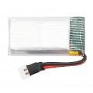 3.7V 400mAh Lithium Battery, 25C RC Battery for WLtoys XK A500 Remote Control Aircraft Spare Parts