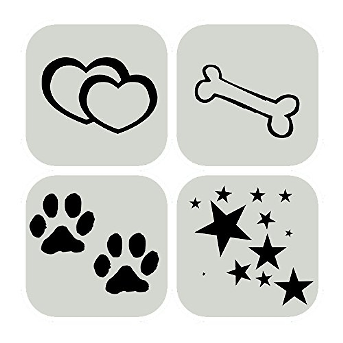 Double Sided Laser Etched Stainless Steel Pet ID Tag for Dog Engraved and Personalized Bone Shape (Bone)