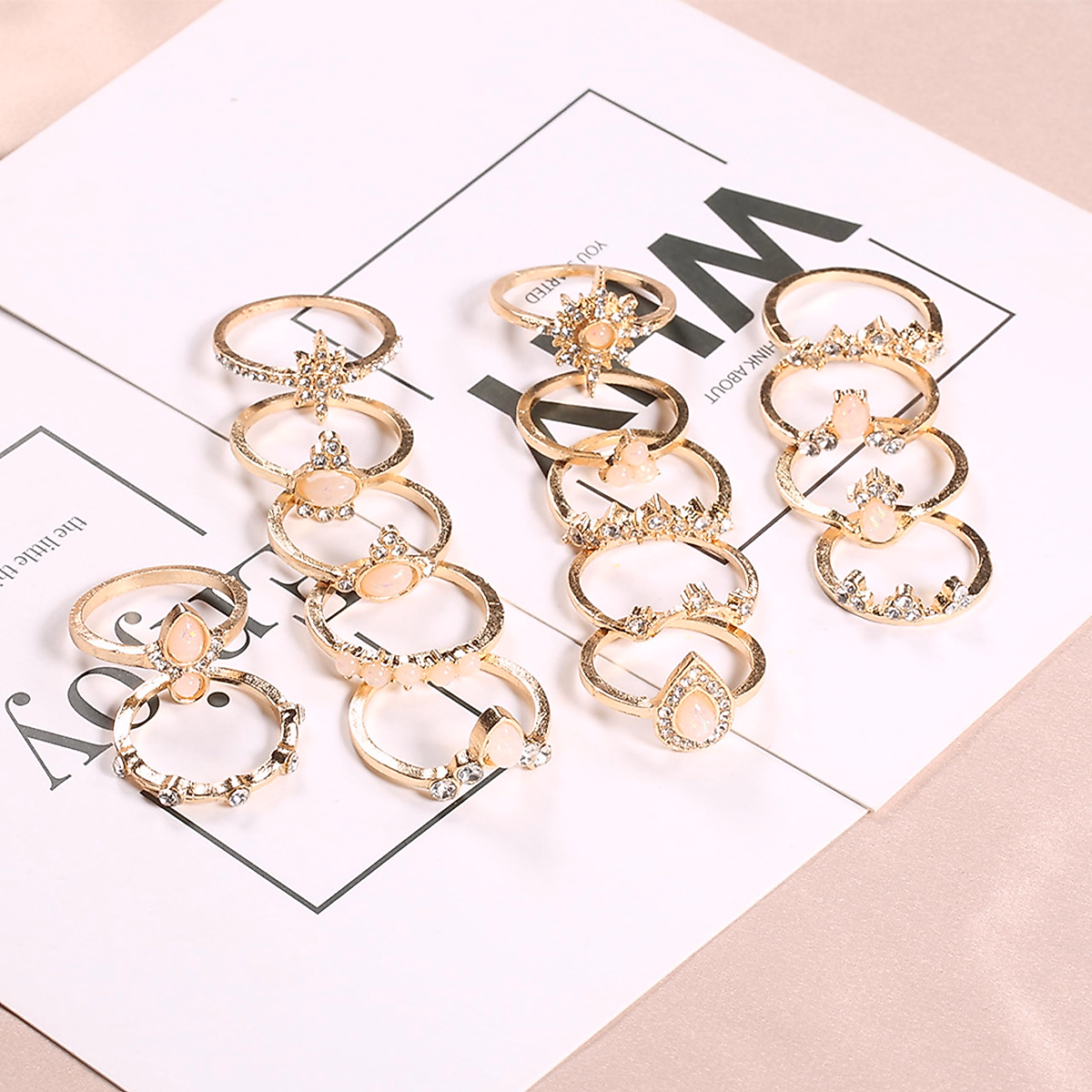 choice of all Cute Rings for Women Gold Stacking Rings for Women