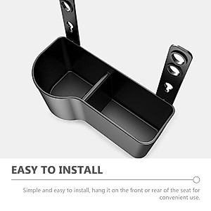 Holibanna Car Cup Holder Mount Car Headrest Seat Back Organizer Cup Holder Snack Tray Car Backseat Organizer with Drinks Holder Vehicle Seat Back Tray for Bottle Foods