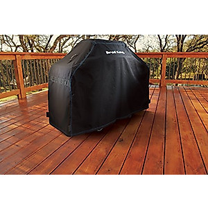 Broil King 68491 Heavy-Duty PVC Polyester Grill Cover,Black 63-Inches