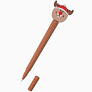 PINMU 8Pcs Naughty rabbit Gel Ink Pens,For kids Gifts,Kawaii School Pens, Bulk Fun School Cass room Supplies Set,For Kids Cartoon Ballpoint Pens,Adults Write Note And Work Stationery Pens. (style25)