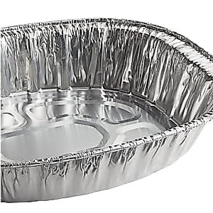 Disposable Oval Roasting Pan - Durable Turkey Roaster Pans Extra Large, Heavy-Duty Aluminum Foil, Deep, Oval Shape for Chicken, Meat, Brisket, Roasting, Baking, Recyclable (20)