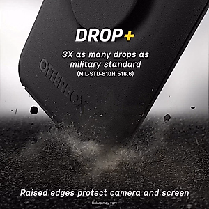 OtterBox + Pop Symmetry Series Case for iPhone 12 PRO MAX (NOT Mini/12/12 Pro) Non-Retail Packaging - Black