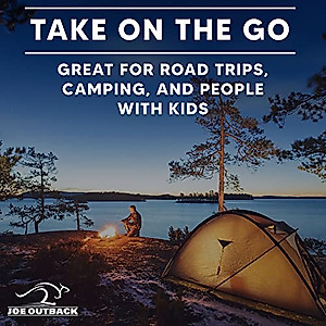 Portable Refrigerator Freezer - 3-in-1 Car Cooler - 35L/37 Quart Capacity Blue Portable Cooler w/Dual Freezer - Strong Compressor Car Refrigerator for Travel, RV Camping, Boats, & Outdoors (-4℉ ~68℉)