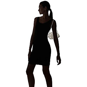 MOSSMON Formal 3D Flower Rhinestone Crystal Clutch Evening Wedding Bag For Women