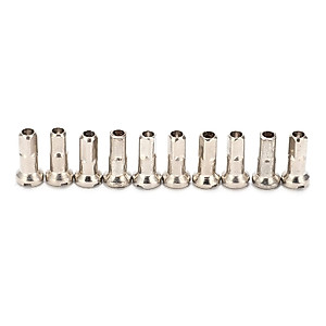 Bike Spokes, 10 Sets 14G Stainless Steel Spokes 270mm/10.6in with Nipples for Road Mountain Bike(270mm)