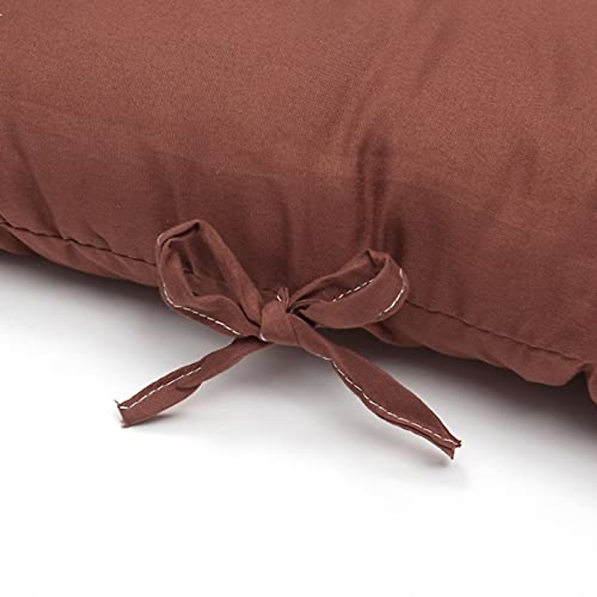 Muellery Rocking Chair Cushion Indoor Patio Soft Cushion Pad 18.9x63in(48x160cm) Brown TPYU134883