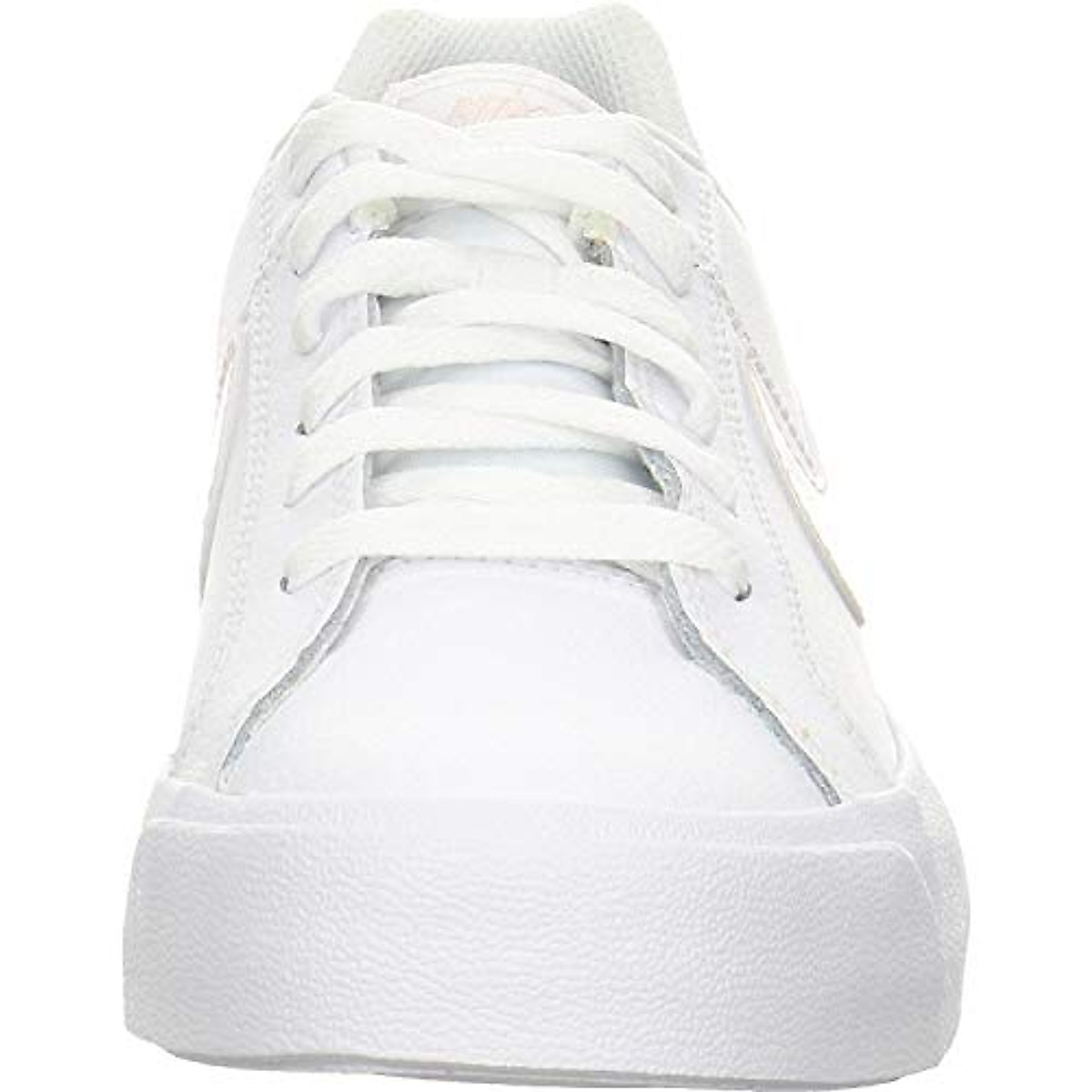 Nike Women's Court Royale AC Sneaker, White/Light Soft Pink, 8 Regular US