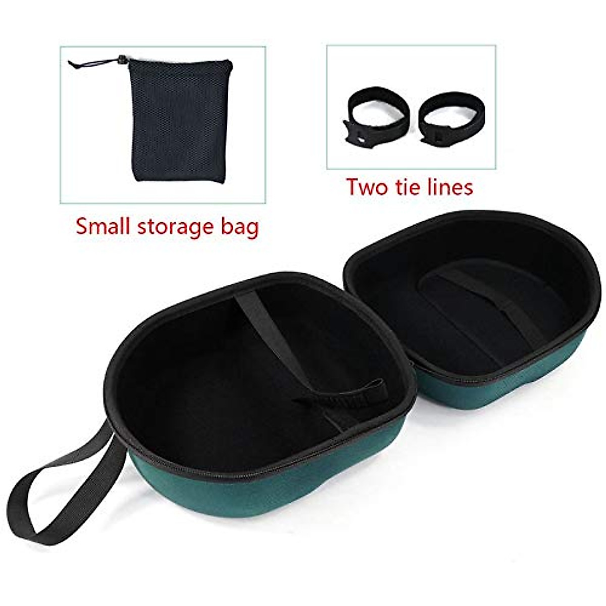 OSWALDE - Shockproof Hard EVA Travel Protective Bag Storage Box Carrying Cover Case for Oculus Quest Virtual Reality System and Accessorie