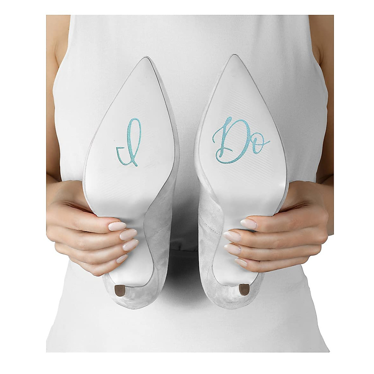Something Blue "I Do" Stickers for Bridal Shoes, I Do Shoe Decal, I Do Wedding Shoe Decal, Bridal Shoe Decal, Something Blue, Something Blue for Bride, Something Blue for Bride on Wedding