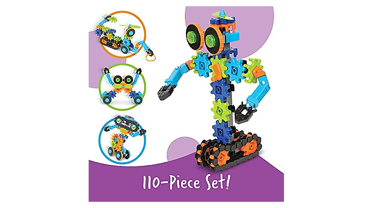 Gears! Gears! Gears! Robots in Motion Building Set for Kids | STEM Toys