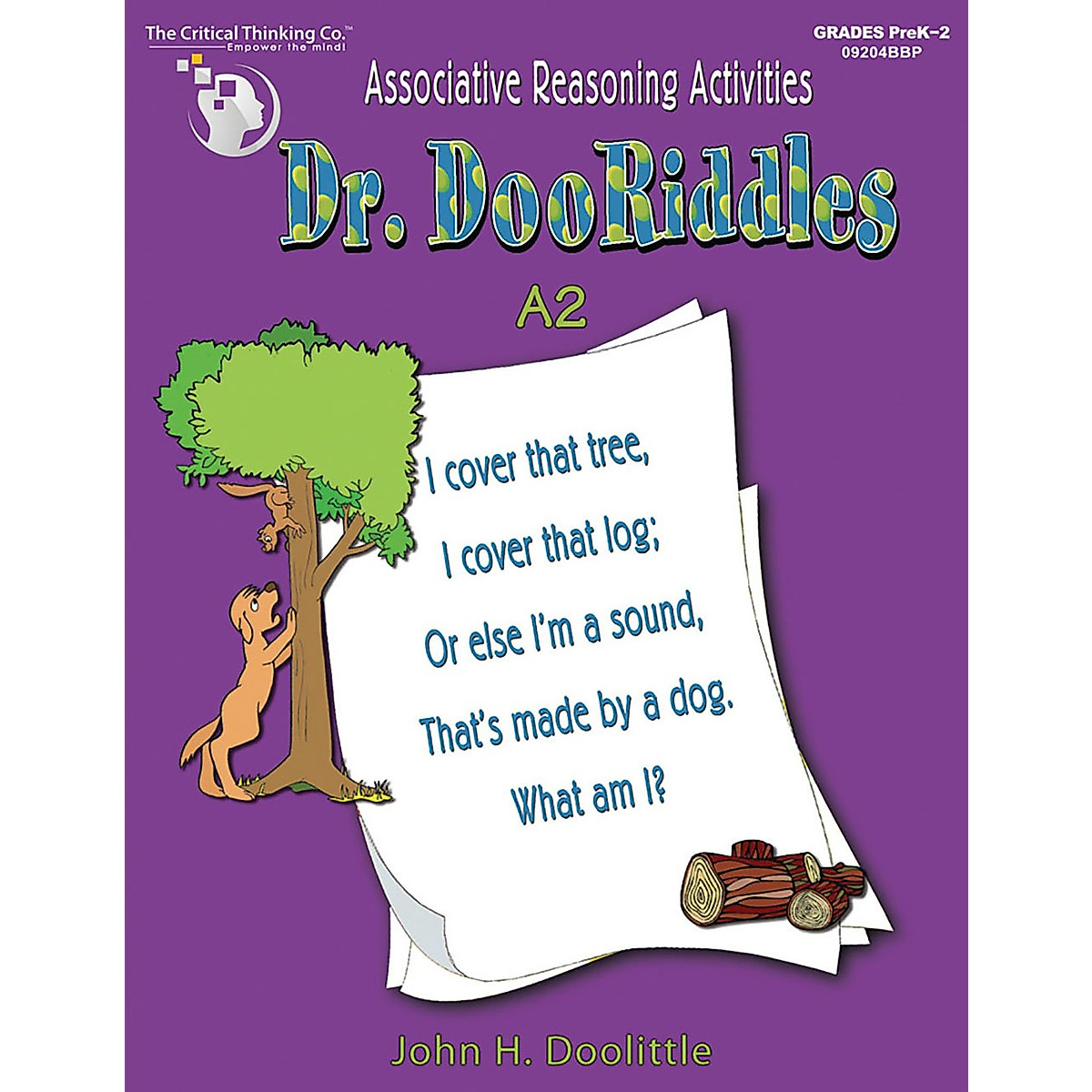 Dr. DooRiddles A2 Workbook - Associative Reasoning Activities (Grades PreK-2)
