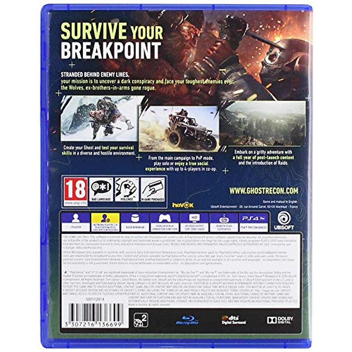 Tom Clancy's Ghost Recon: Breakpoint (Multilanguage In Game) (PS4)